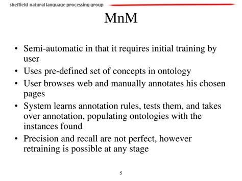 Ppt Technologies For Semi Automatic Metadata Creation Gate Ac Uk Nlp Shef Ac Uk