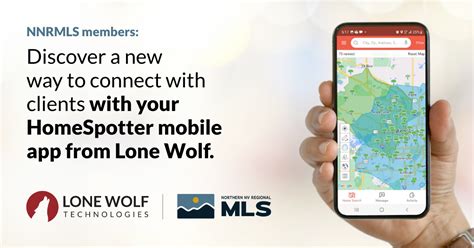 News Release Nnrmls Partners With Lone Wolf To Launch Homespotter Mobile Mls App