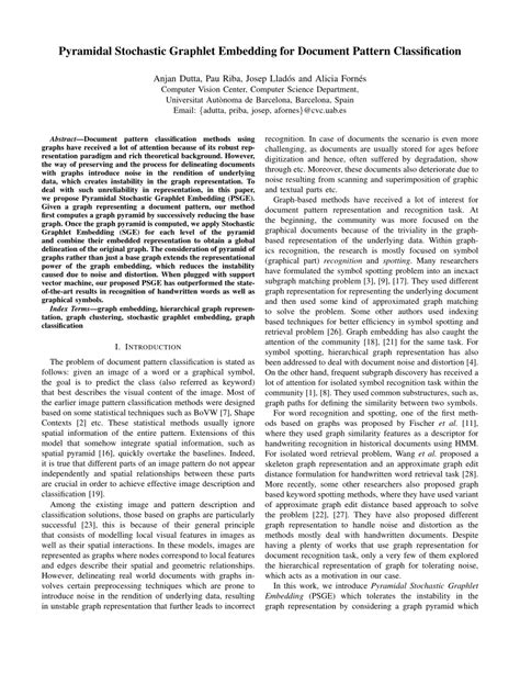 pdf pyramidal stochastic graphlet embedding for document pattern classification