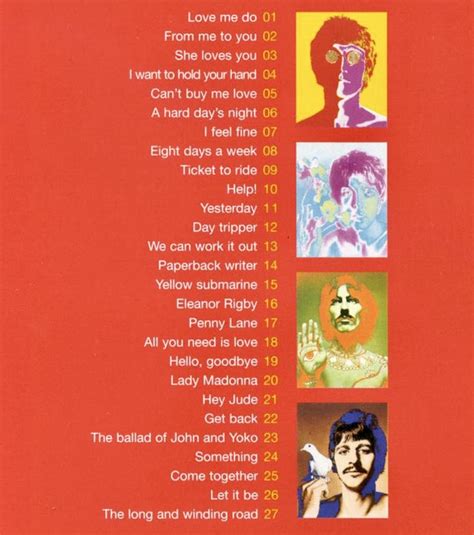 The Beatles 1 And 2 On The Records