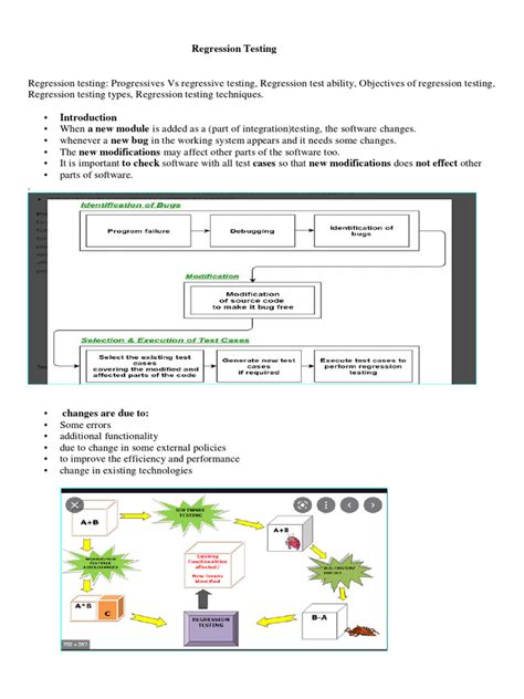 Unit 3 Regression Testing Stm Pdf