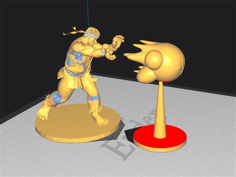 Stl File Ryu And Kirby 👽・3d Print Design To Download・cults