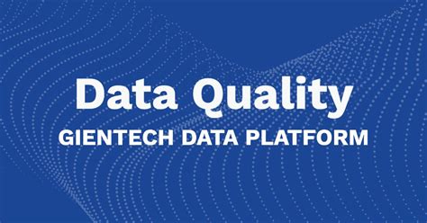 Gientech On Linkedin Gientech Gientechdataplatform Dataquality Datagovernance