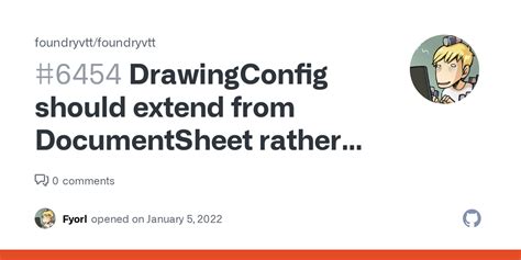Drawingconfig Should Extend From Documentsheet Rather Than