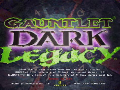 Filegauntlet Dark Legacy Title Screenpng — Strategywiki Strategy