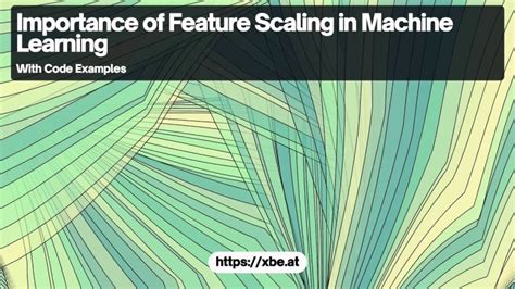 Importance Of Feature Scaling In Machine Learning Algorithms Giuseppe