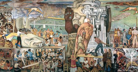The Bruton Sisters And Diego Rivera
