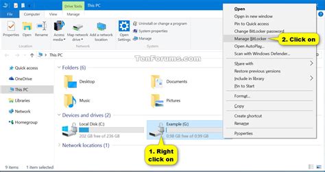 Turn On Or Off Bitlocker For Fixed Data Drives In Windows 10 Tutorials