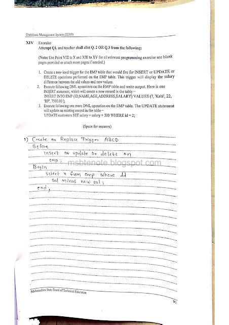 22319 Database Management System Dms Solved Lab Manual Pdf Manual Answer