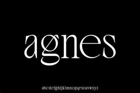 Premium Vector Unique Decorative Linear Retro Style Alphabet Display Font Vector