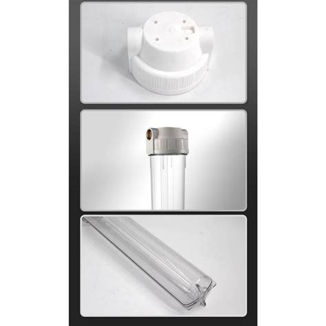 กระบอกกรองน้ำ20นิ้วเกลียว6หุน 3ขั้นตอน พร้อมใช้งาน กระบอกกรองน้ำใช้ กระบอกใส Shopee Thailand