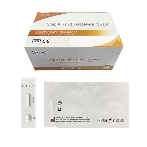 China Strep A Antigen Test Manufacturers Suppliers Factory Wholesale Service