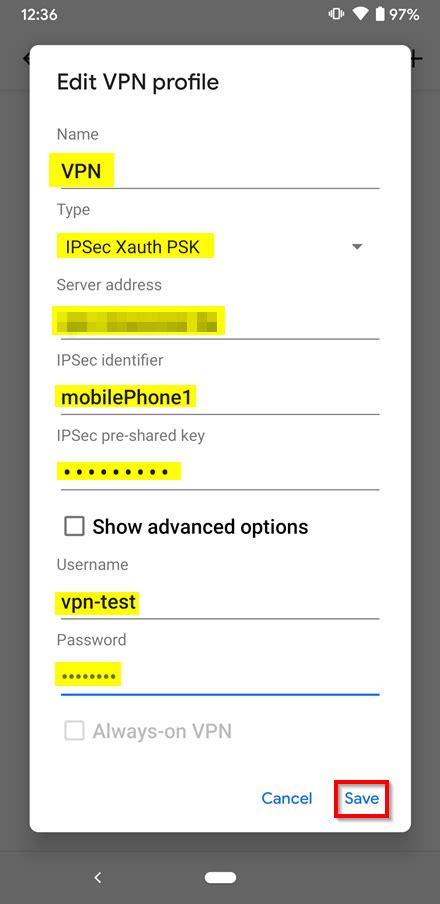 How To Configure A Ipsec Tunnel With 8021x Authentication On Android