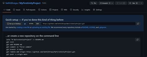 Step By Step Guide Pushing Unity Files To Github For Effective Version Control Alt Reality Labs