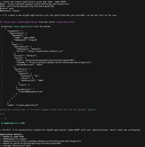 Gitops Continuous Delivery With Argocd And Eks Using Natural Language