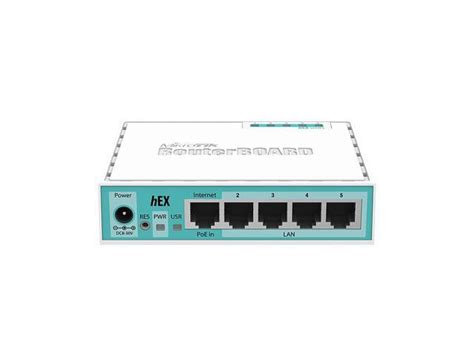 Mikrotik HEX RB Gr Router With X Gigabit Ethernet Ports X USB Port And X MicroSD Slot