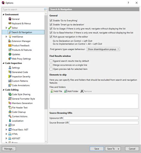 C Resharper How To Disable Indexing For The Project In The