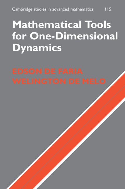 Mathematical Tools For One Dimensional Dynamics