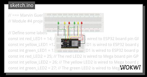 Module 4 Marvin Guerrero Wokwi Esp32 Stm32 Arduino Simulator