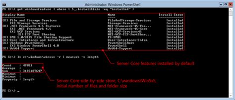 Weekend Scripter Develop Minimal Footprint With Powershell And Features On Demand Scripting