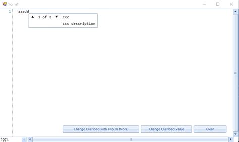 C Syntax Editor Control Does Not Refresh Ui When Data Source Is