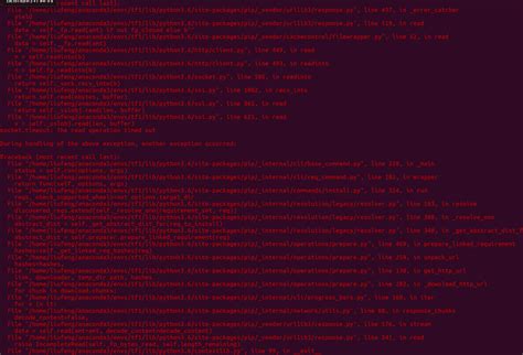 [错误] Pip Vendor Urllib3 Exceptions Read 的解决办法 知乎