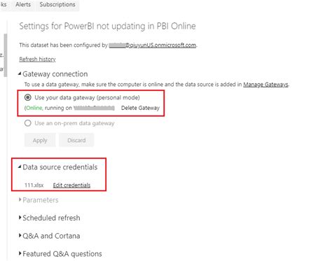 Powerbi Not Updating In Pbi Online Microsoft Fabric Community