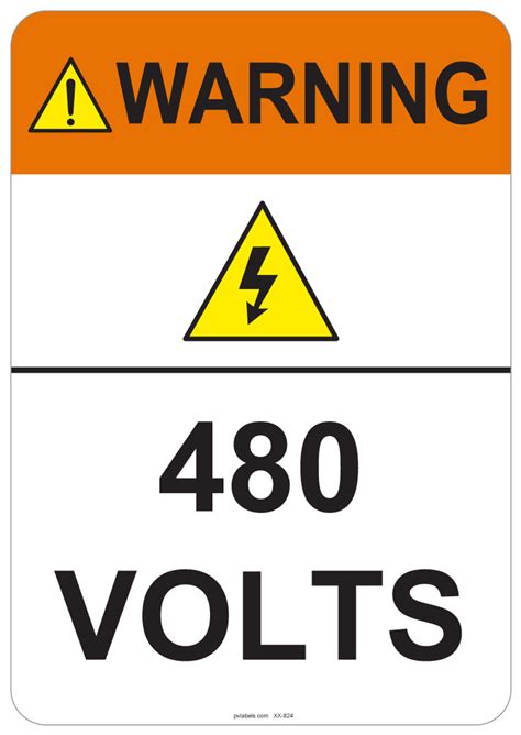 53 824 solar label warning voltage symbol pv labels