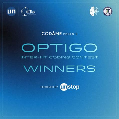 Winners Codame Codameiiitbhopal Iiitbhopal CodÂme Iiit Bhopal