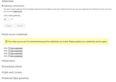 Token Power Bi Refreshing The Online Datasets When Using Apis Stack