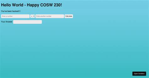 Week 1 Lecture Calculator Starter File Forked Codesandbox Week 1 Lecture Calculator Starter File Forked Codesandbox