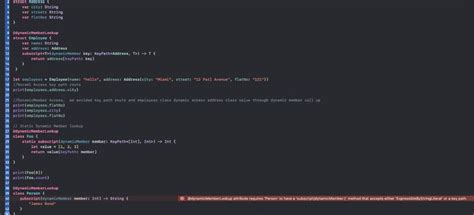 Swifts Dynamic Member Lookup Syntax Ankit Tiwari Posted On The Topic