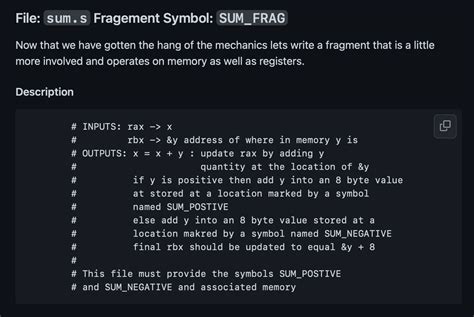 Solved Writing A Simple Assembly Fragment Sums In C