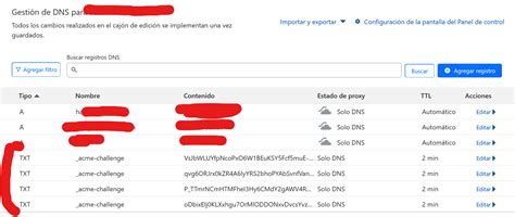 Problems Generating Certs Cloudflare Failed To Create Txt Record Record Already Exists