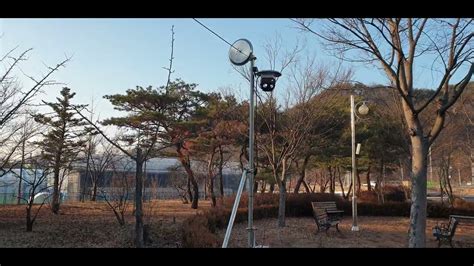 한국미래농업연구원에 설치된 움직이는 유해조수퇴치기 조류 고라니 멧돼지 퇴치기 모든유해조수퇴치기 멧돼지 고라니 조류
