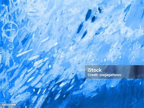 배너 엽서 템플릿 포스터 전단지 디자인에 대한 파란색 추상화 텍스처 0명에 대한 스톡 벡터 아트 및 기타 이미지 0명 개념 그래피티 Istock