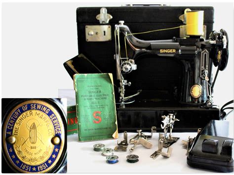 Centennial Edition Singer 221 Featherweight Sewing Machine Singer