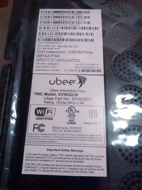 How To Set Up A New Password For Ubee Wireless Nsasigma