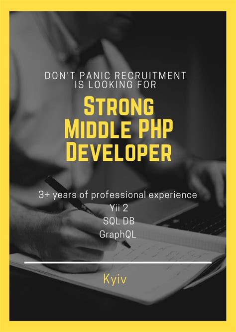 Hiring Phpjobs Php Kateryna H