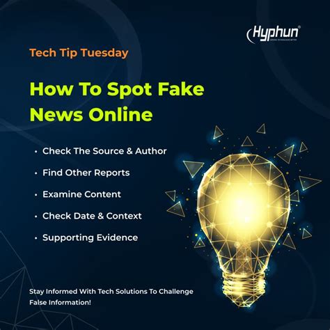 Techtips Onlinesafety Factchecking Digitalawareness Hyphun