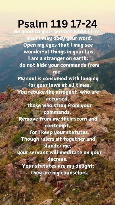 Psalm 119 25 32 Praisethelordjesus Bible Faith Holysprit