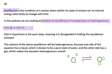 Solveddoes The Following Equation Represent A Homogeneous Equilibrium
