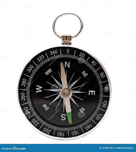 Small Pocket Compass Stock Image Image Of Isolated Nord 32382729