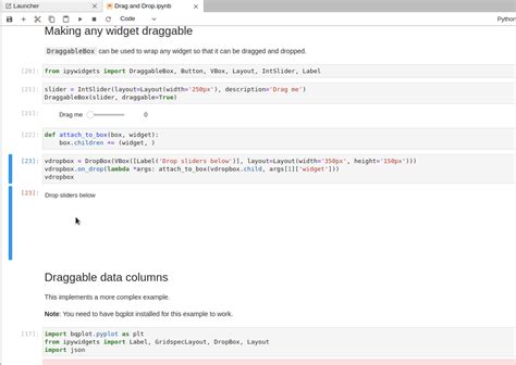 Xb Ipywidgets Workshop In Paris