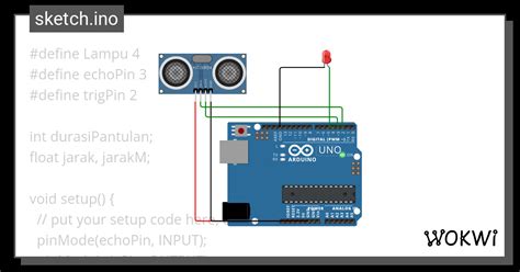 Ultrasonic Hc Sr04 Copy Wokwi Esp32 Stm32 Arduino Simulator