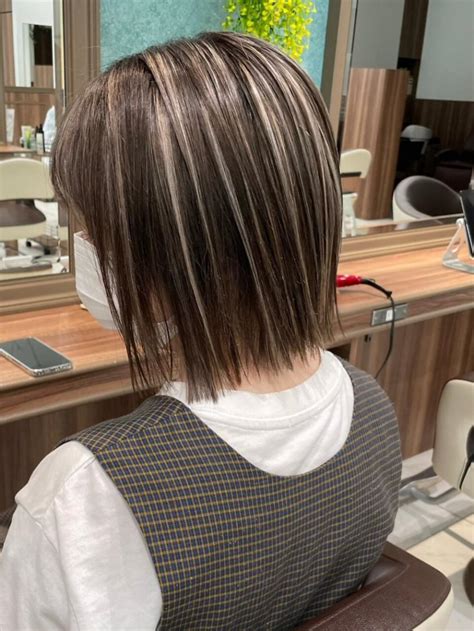 【白髪特化美容師】栗田担当白髪ぼかしハイライトカラー｜ヘアカタログ Ash 茗荷谷店 栗田 汰利｜ヘアサロン・美容院｜ash オフィシャルサイト