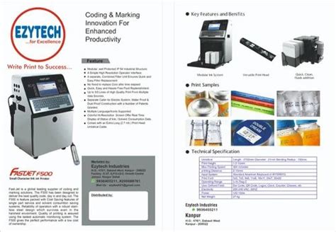 SS Batch Coding Machines Model Name Number Fastjet At Rs 170000 In Kanpur