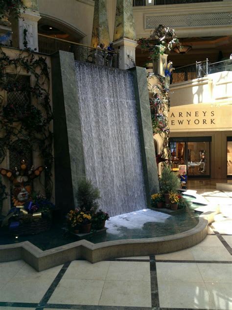 Luxury Home Waterfall Feature Waterfall Decor In Lobby Large Indoor