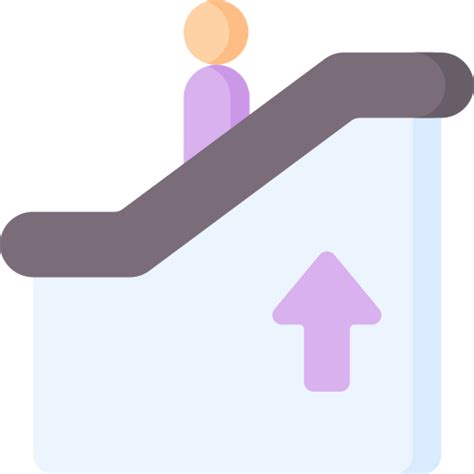 에스컬레이터 아이콘 Special Flat Freepik