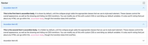 Navbar Destroys The Accordion Embedded In It Issue Twbs Bootstrap Github